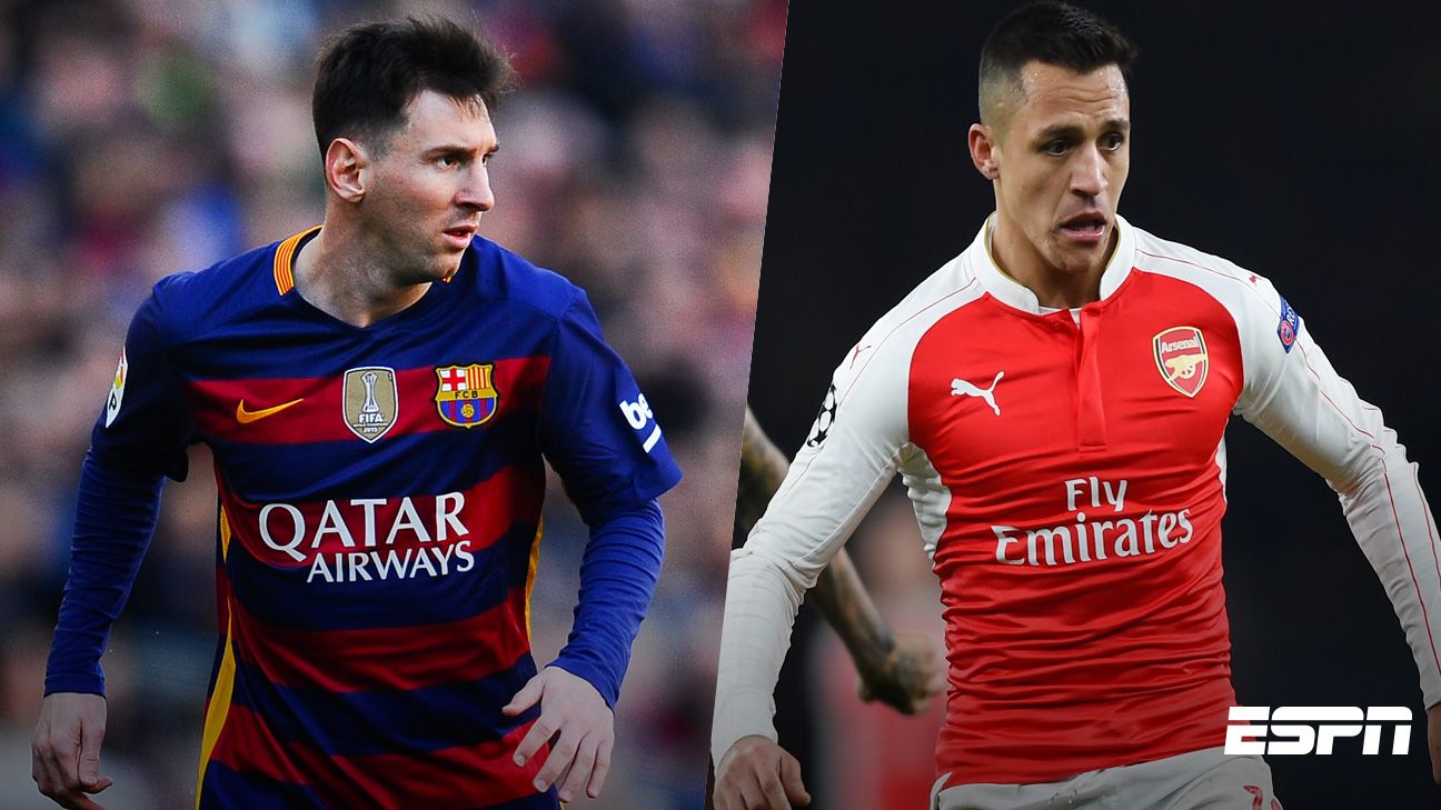 Frente a Frente: Lionel Messi vs Alexis Sánchez - ESPN