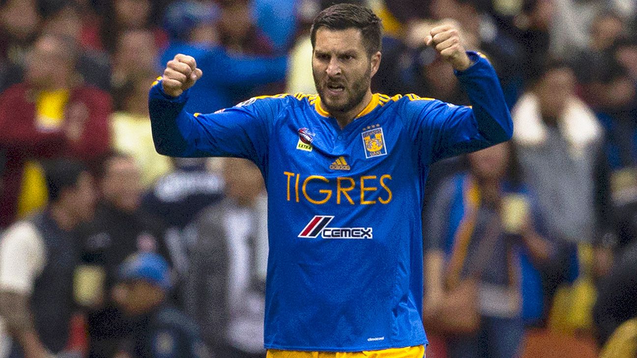 Gignac y cuatro mexicanos se cuelan en el XI ideal de CONCACAF - ESPN