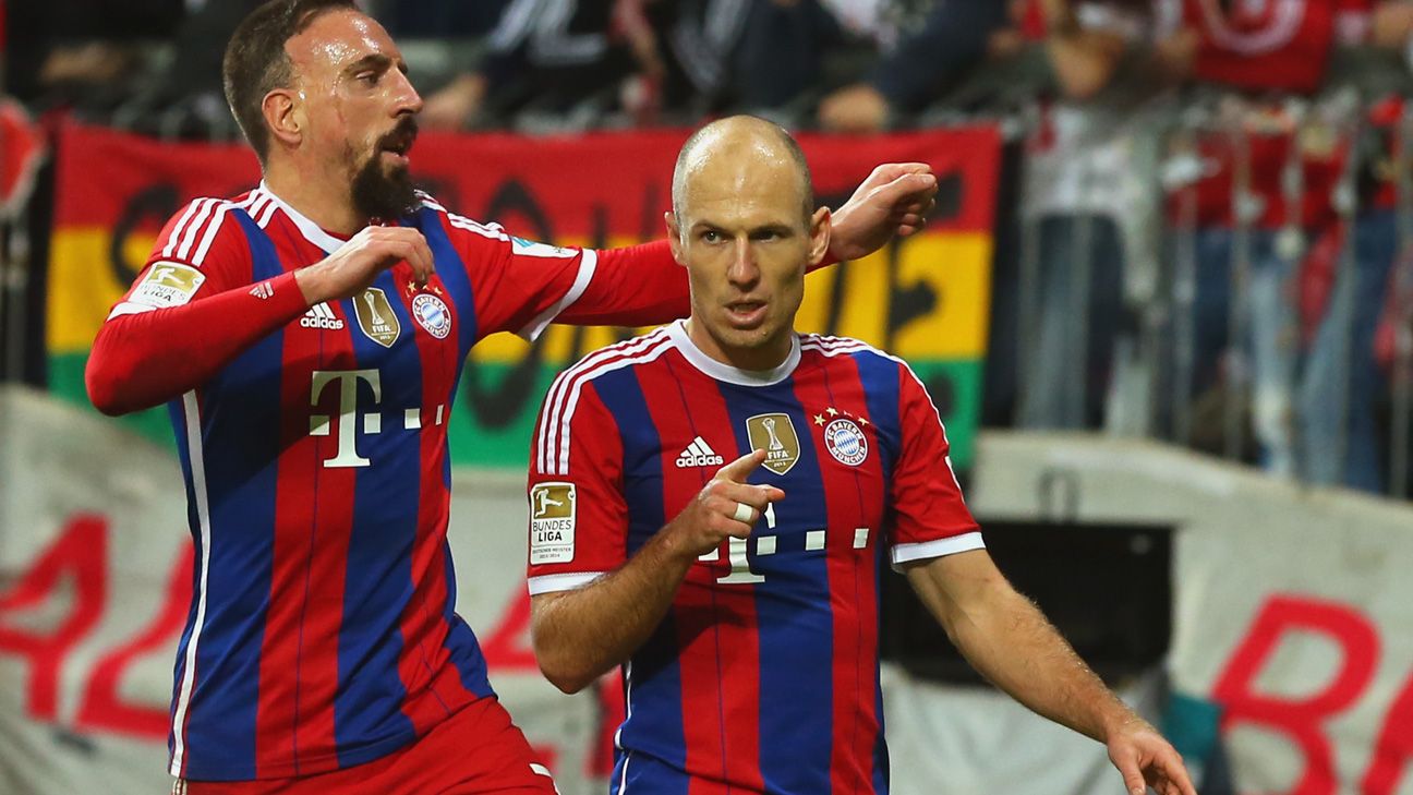 "Robbery", o el alma del Bayern, llega en auge contra el Madrid