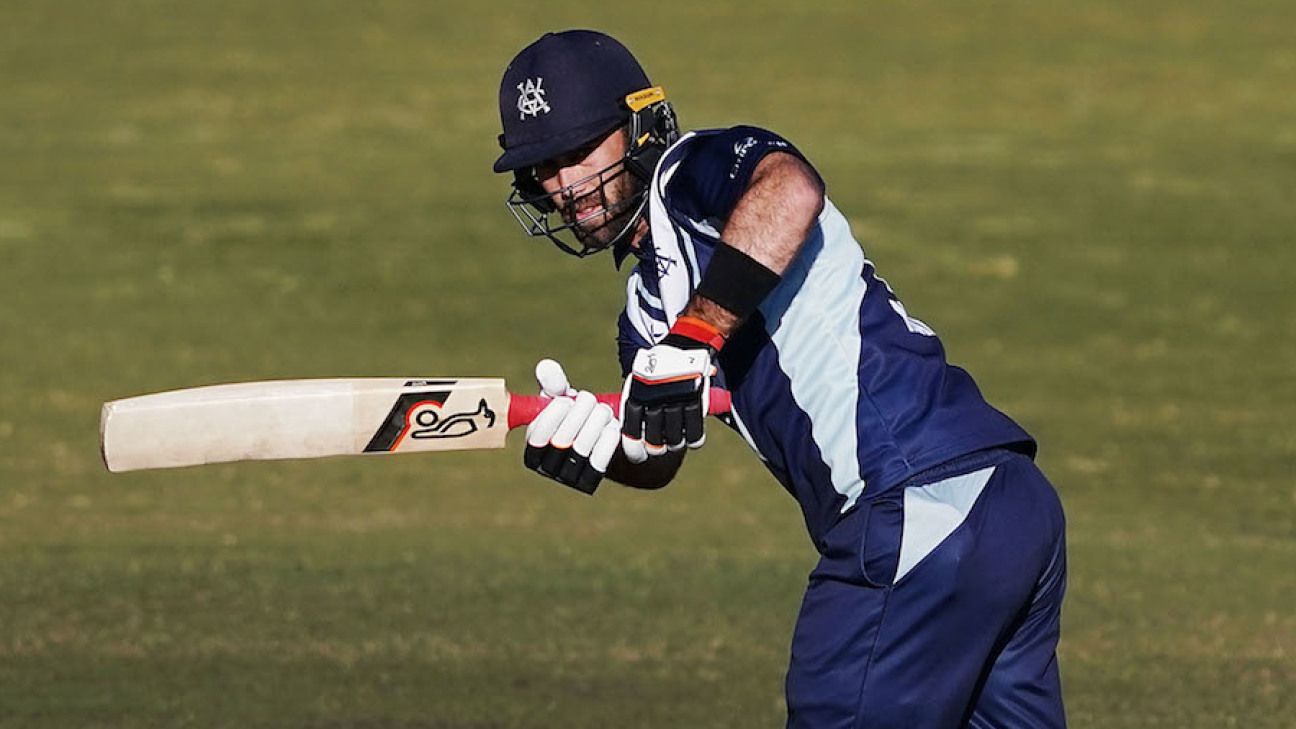 Maxwell named for 50-over return for Victoria despite ODI retirement - ESPN