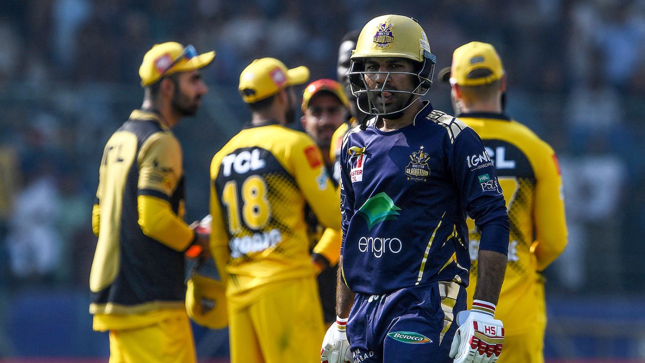 No 'official complaint' from Quetta Gladiators over alleged Peshawar ...