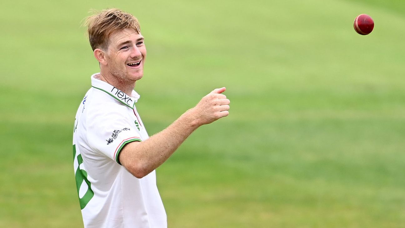 Tom Taylor: Northamptonshire win race for Leicestershire allrounder's ...