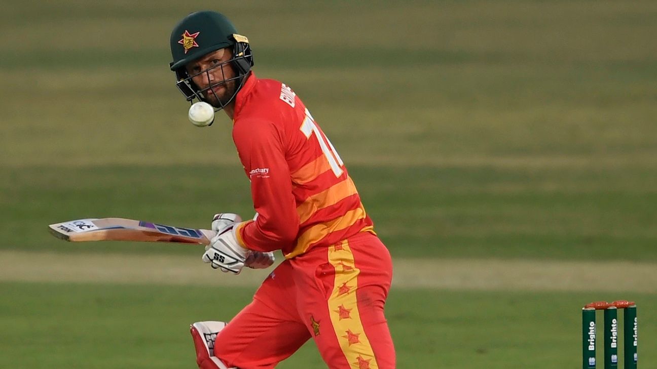 Craig Ervine named Zimbabwe captain for Ireland, Scotland tours - ESPN