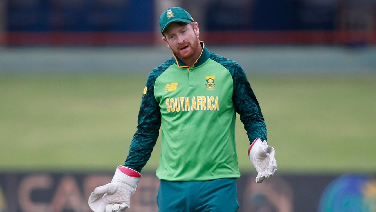 Heinrich Klaasen, handed the reins of a makeshift side again, hopes to ...