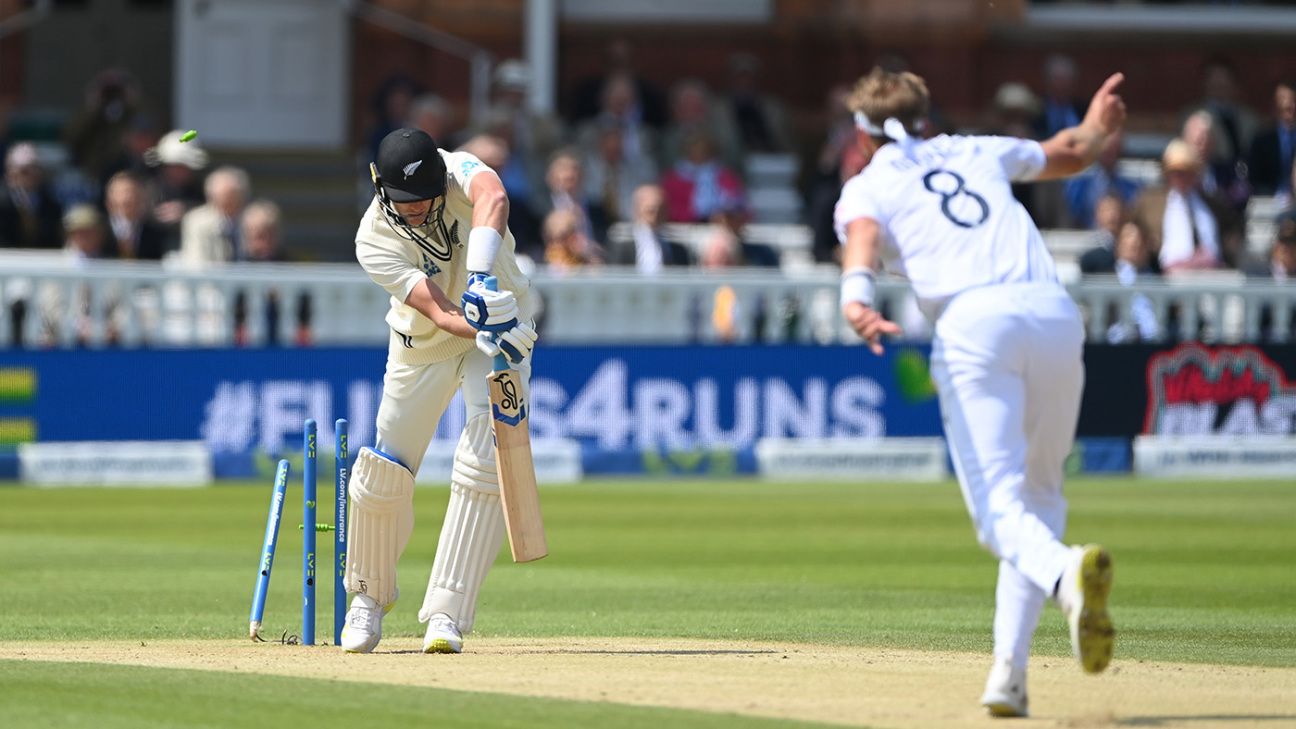 How many 'team hat-tricks' have there been in Tests? - ESPN