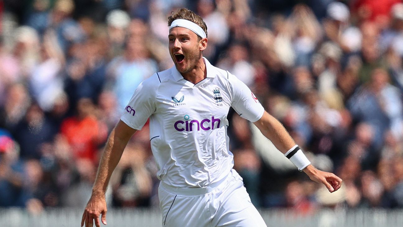 Stuart Broad delivers on promise to give his all in Test comeback - ESPN