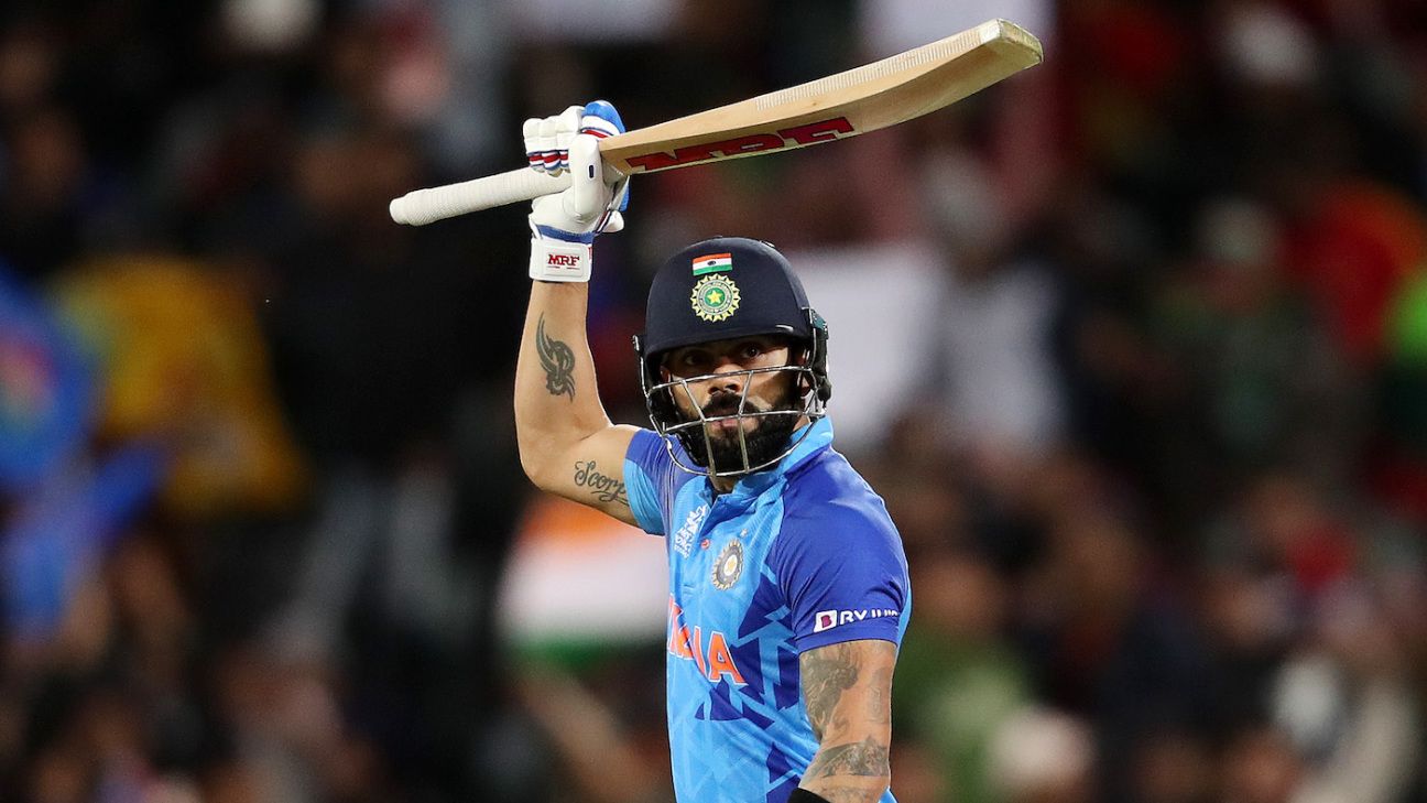 Virat Kohli: an indomitable run-machine at T20 World Cups - ESPN