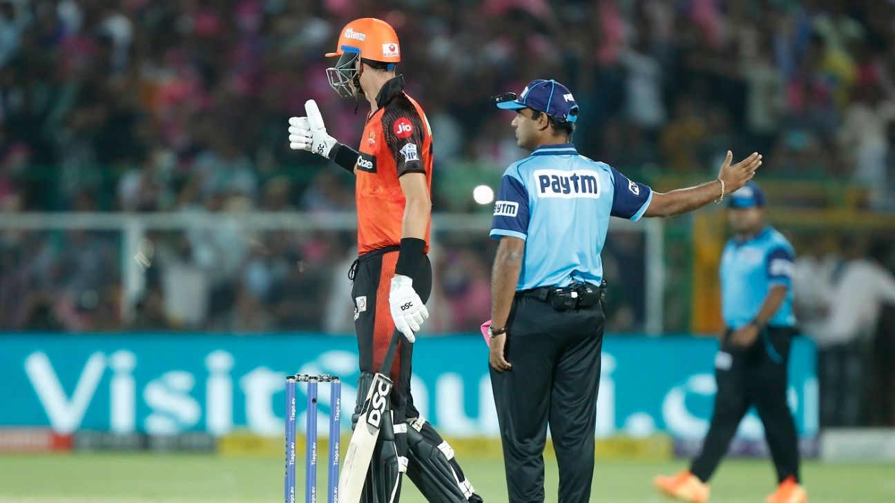 IPL and Hawk-Eye join hands to end debate over above-waist no-balls - ESPN