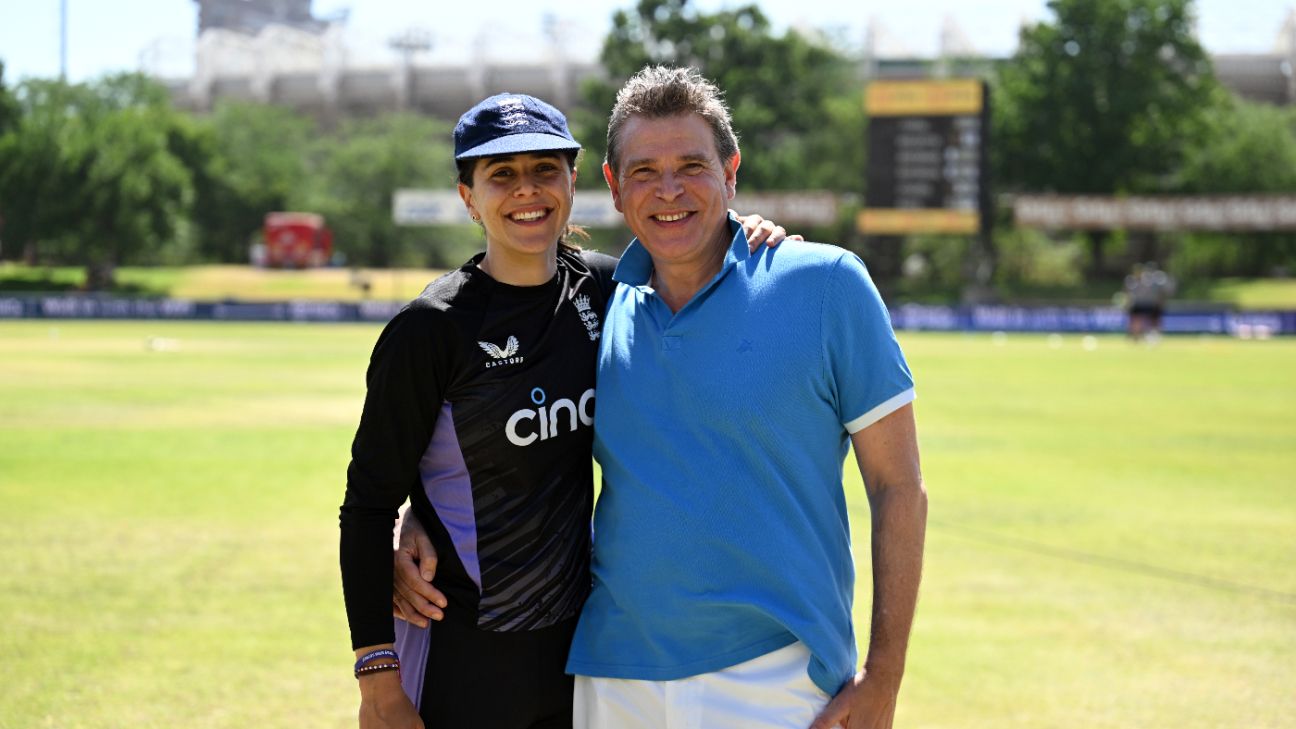 Maia Bouchier's perfect daddy-daughter day - ESPN