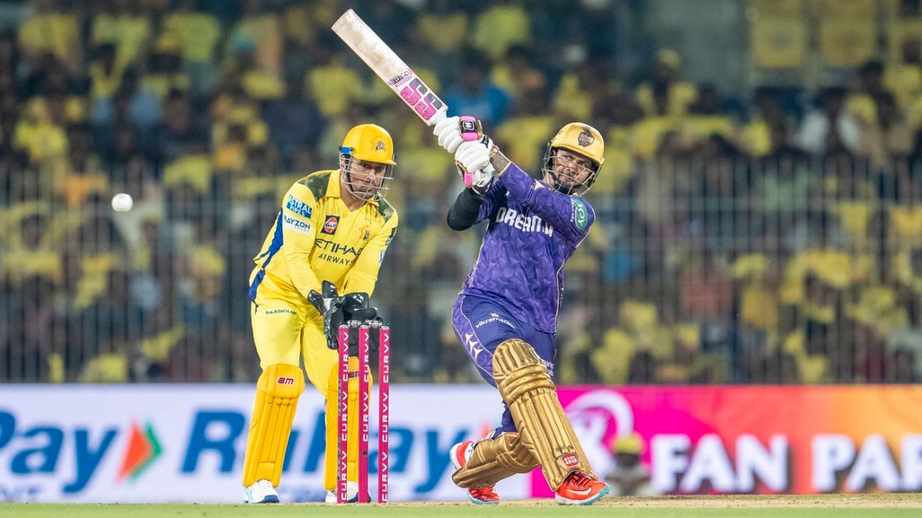 KKR bat first vs CSK at Eden Gardens; Pandey replaces injured Venkatesh ...
