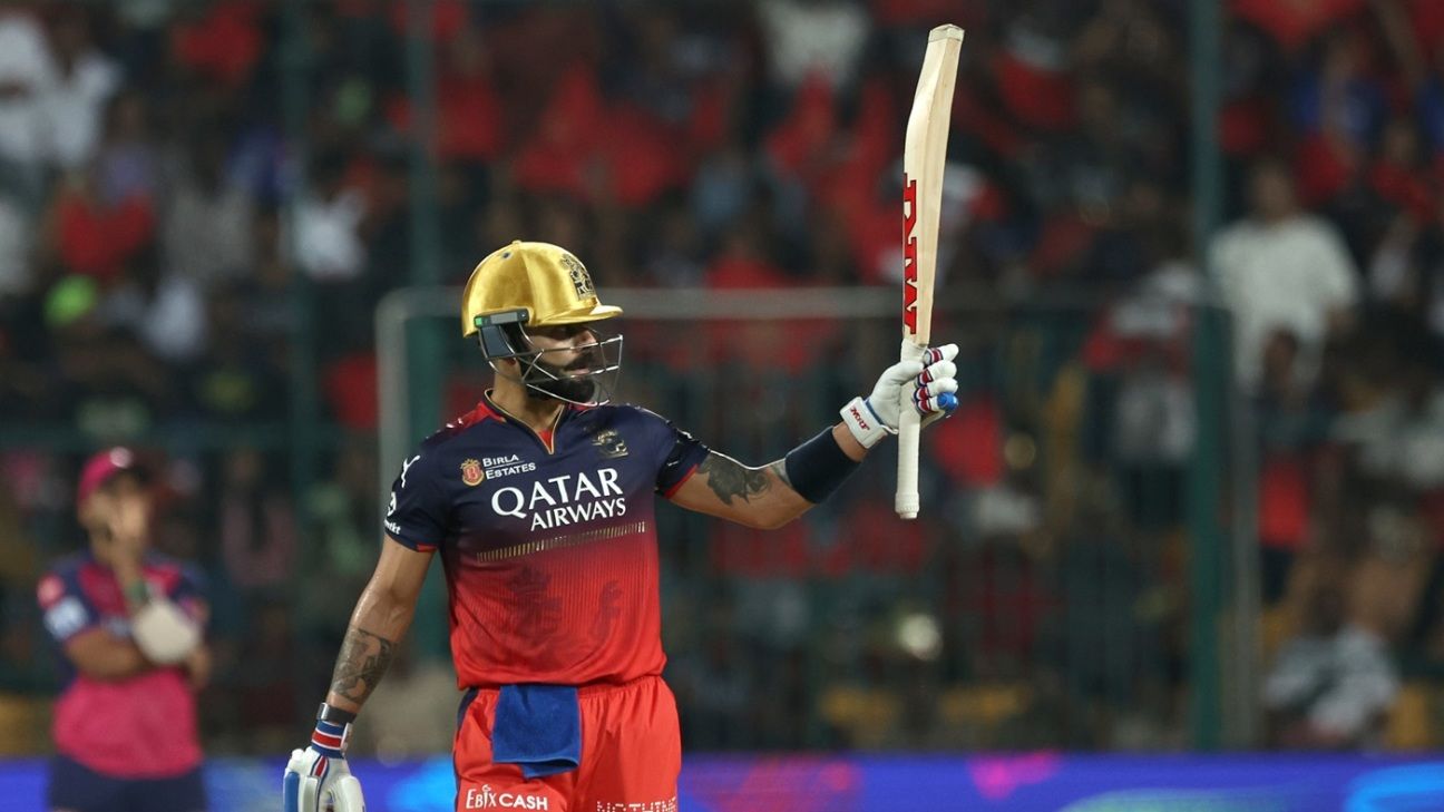 Kohli claims second spot on IPL 2025 Orange Cap leaderboard - ESPN