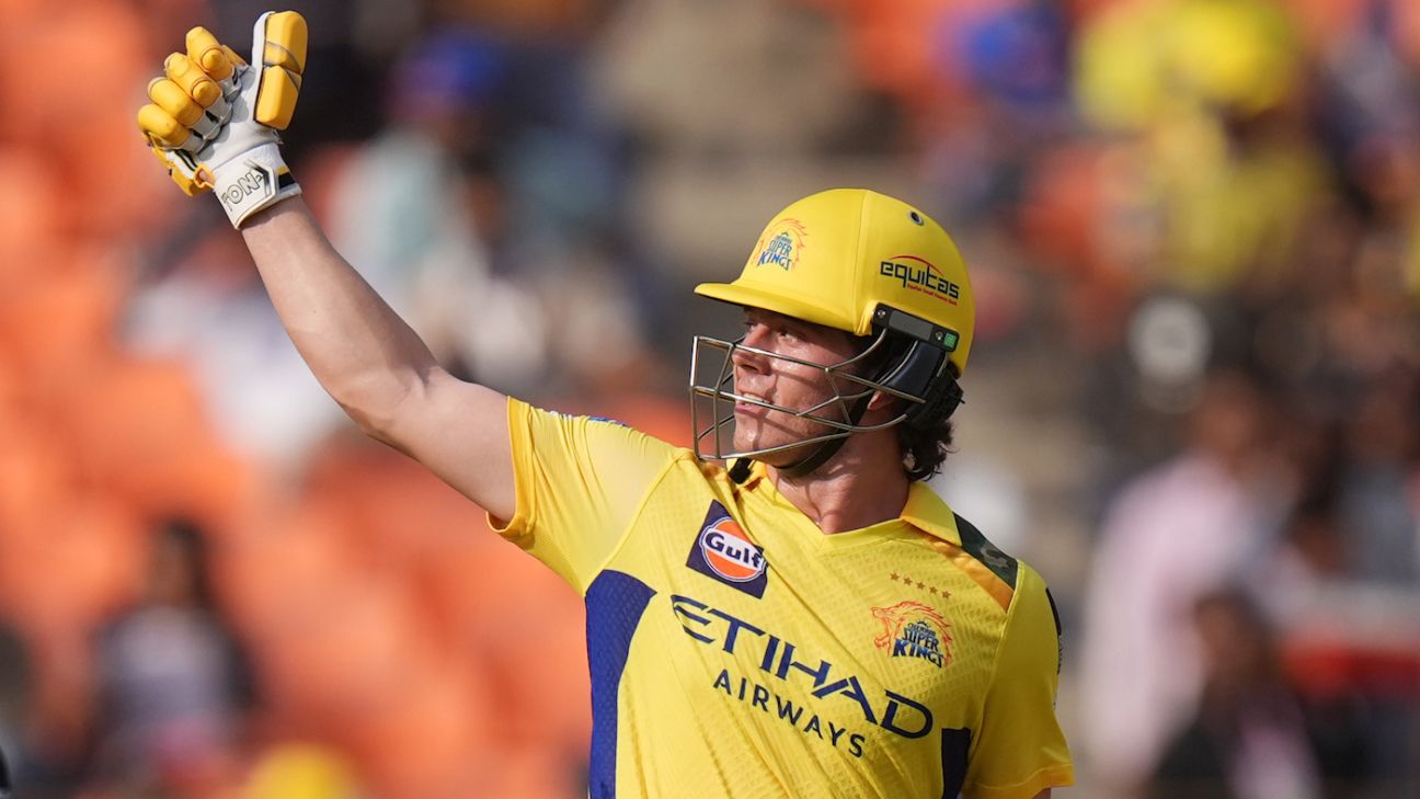 Conway, Brevis fifties propel CSK to 230 - ESPN