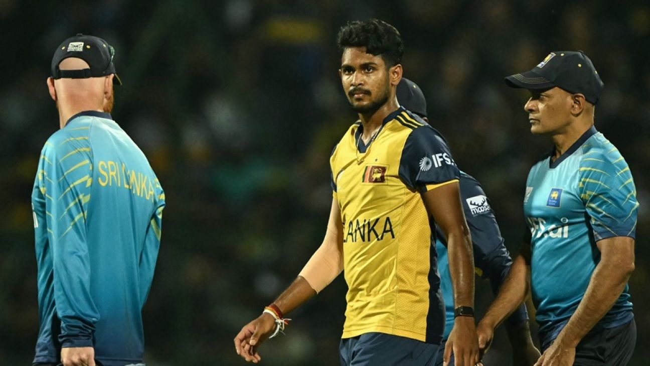 Dilshan Madushanka replaces injured Pathirana at T20 World Cup - ESPN