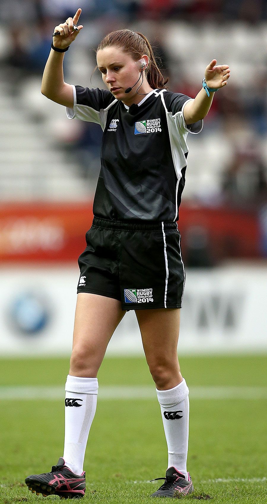 Amy Perrett busting down the door as a leading official who gets tough ...