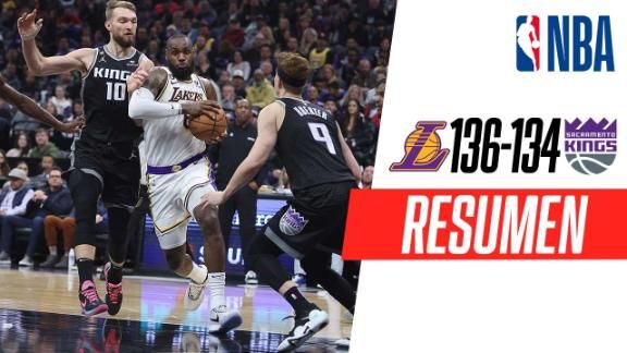 LeBron James estuvo gigante en electrizante triunfo de los Lakers 136 ...