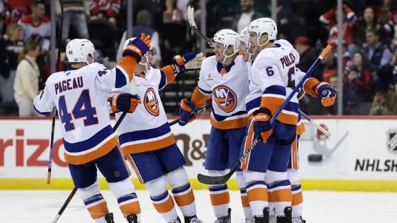 Horvat le dio la victoria a los Islanders con anotación en tiempo extra ...