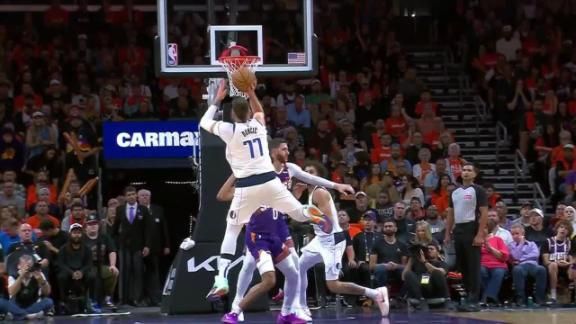 Luka Doncic pone a bailar a los defensas de Phoenix para llegar a los ...