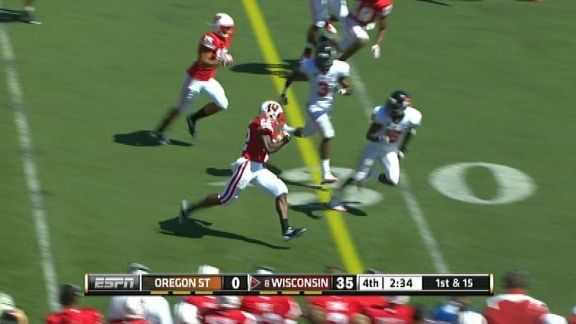 Wisconsin vs Oregon State Highlight - ESPN Video