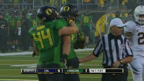 Oregon vs California Highlight - ESPN Video