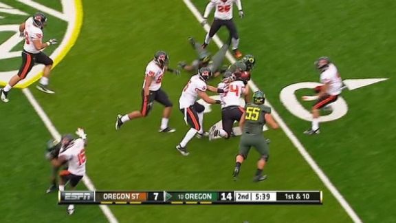 Oregon vs Oregon State Highlight - ESPN Video