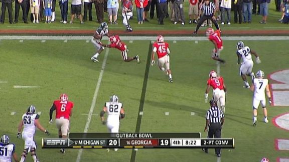 Georgia vs Michigan State Highlight - ESPN Video