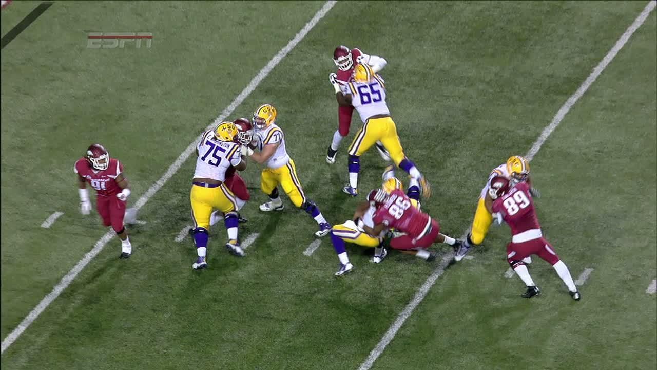 3Q LSU A. Jennings sacked by T. Flowers for -10 yds - ESPN Video