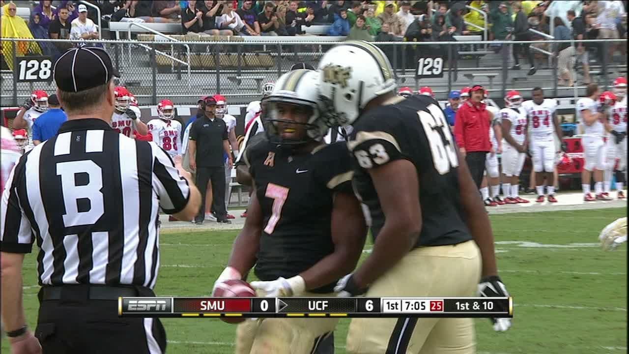 1Q UCF D. Wilson run for 11 yds for a TD - ESPN Video