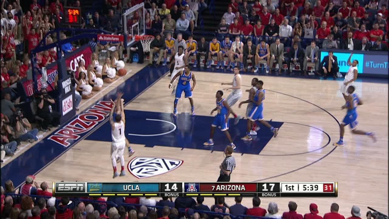 1H ARIZ G. York made Three Point Jumper. Assisted by R. Hollis ...