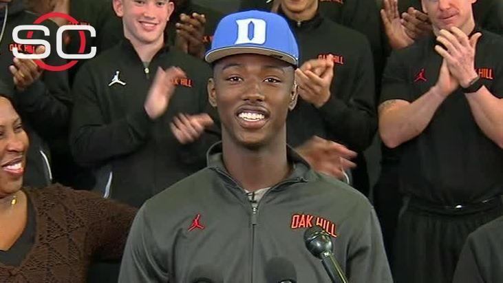 Top recruit Harry Giles commits to Duke - ESPN Video