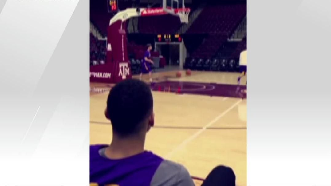 Ben Simmons hits a shot from the bench... he's that good - ESPN Video