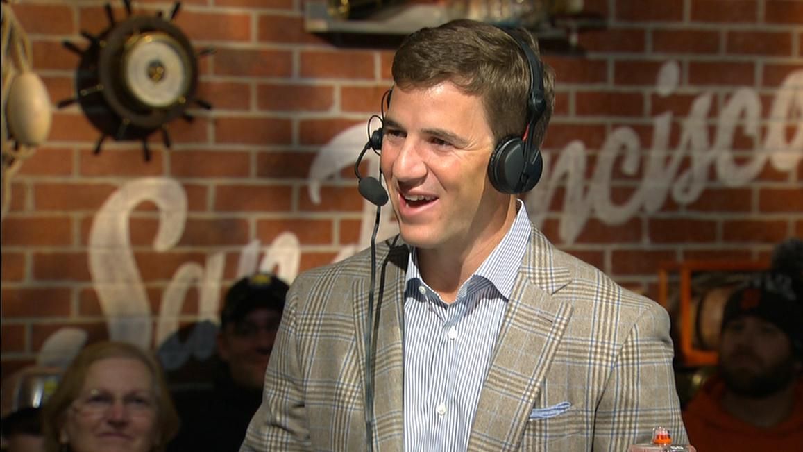 Eli on Peyton: If it's his last, won't be bad to finsih on top - ESPN Video