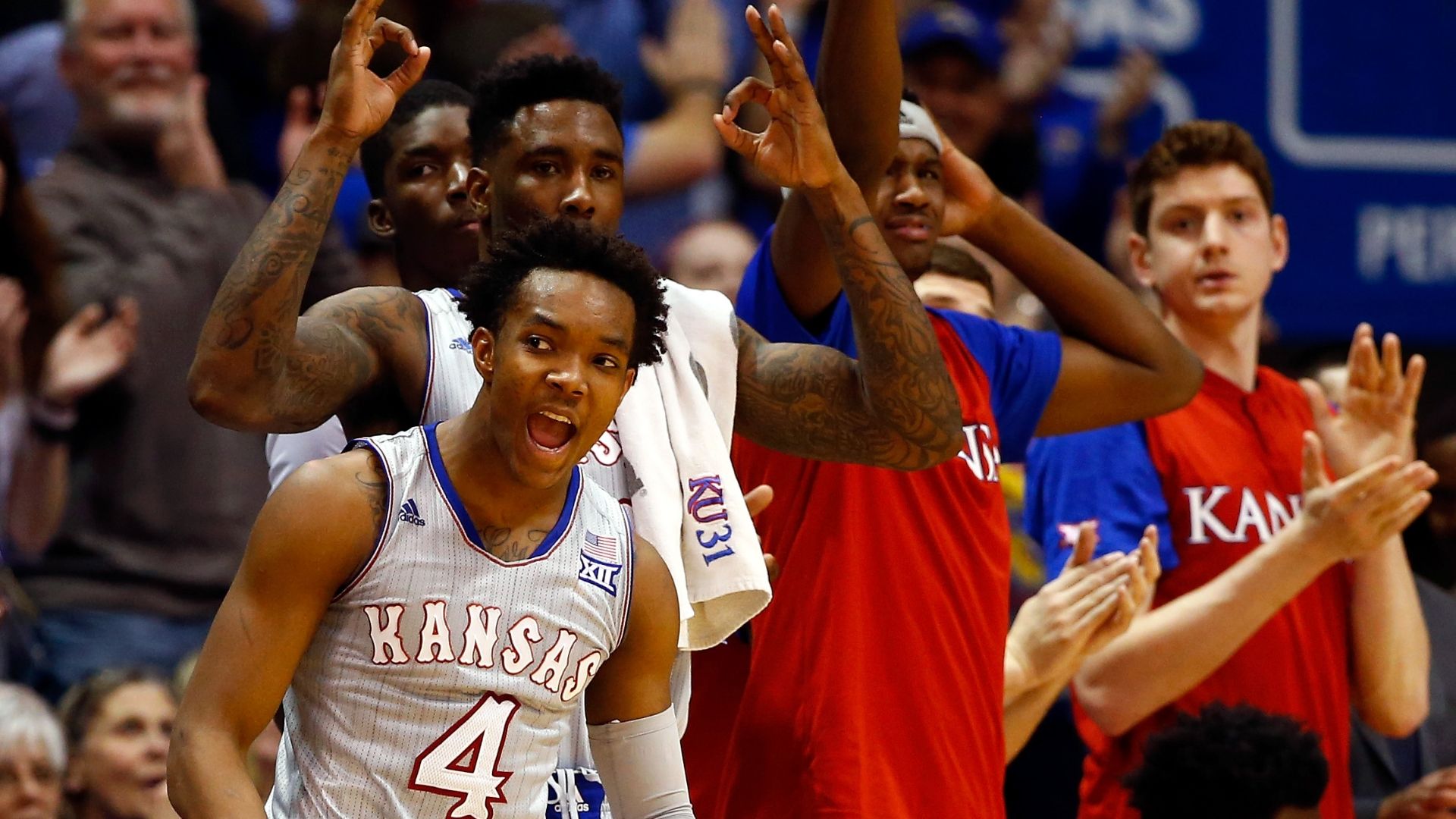 Kansas makes it 38 straight at home - ESPN Video