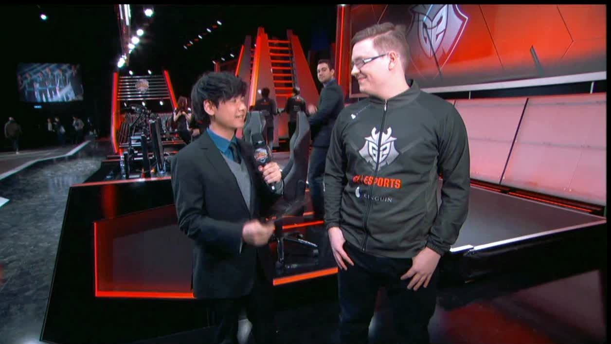 LoL EU LCS Week 8 - G2 Esports Postgame - ESPN Video