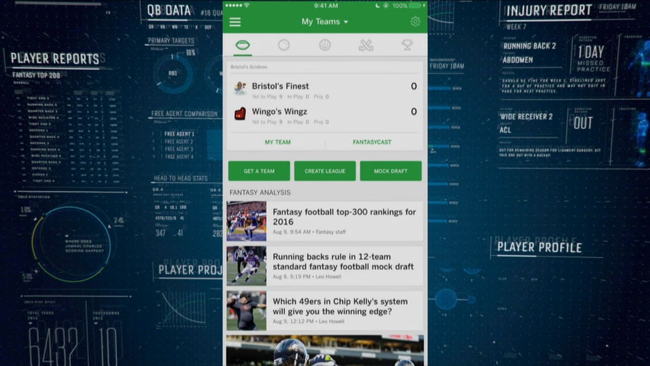 Create a team with ease on the new ESPN Fantasy App - ESPN Video