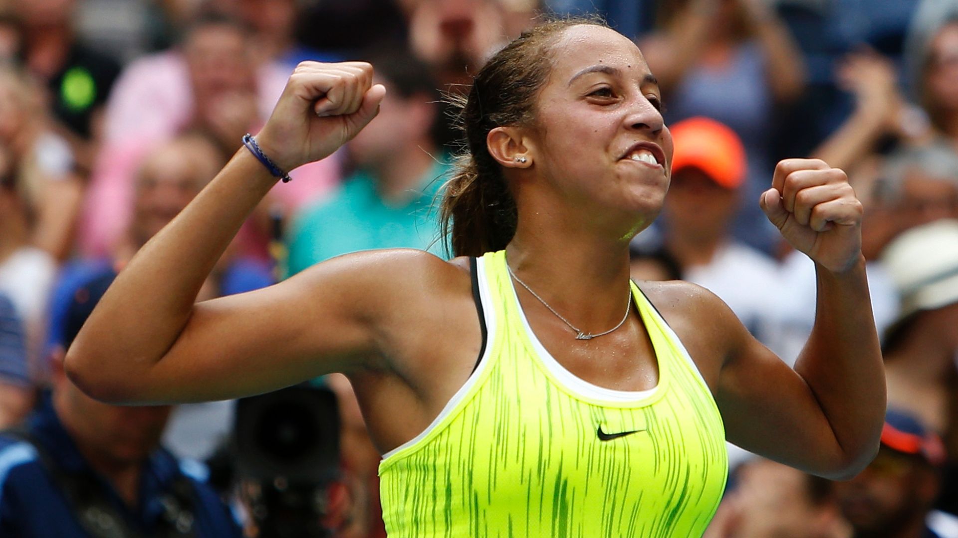 Keys completes epic comeback to oust Osaka - ESPN Video