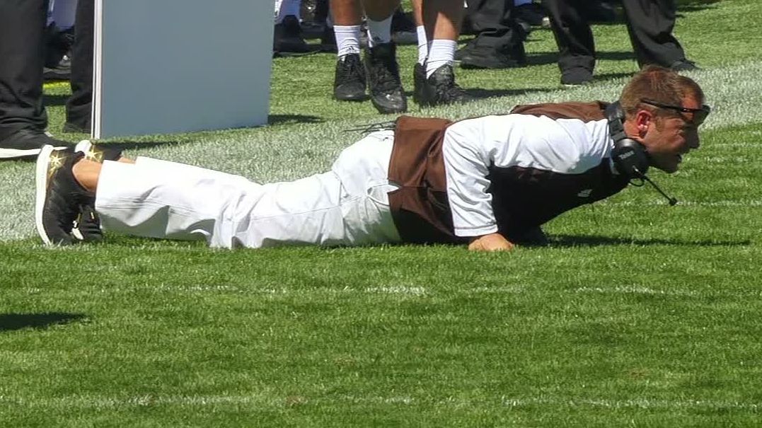 W. Michigan's coach really wants this first down - ESPN Video