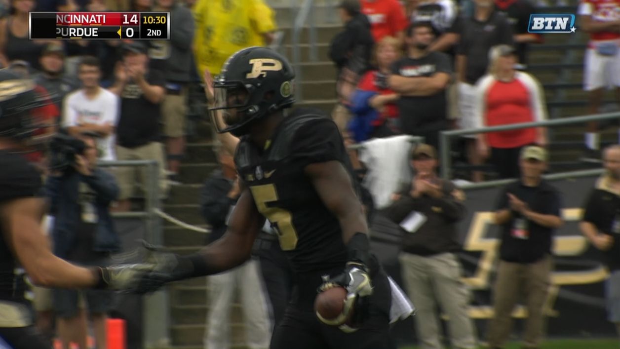 Purdue QBs flawless pitch for TD - ESPN Video