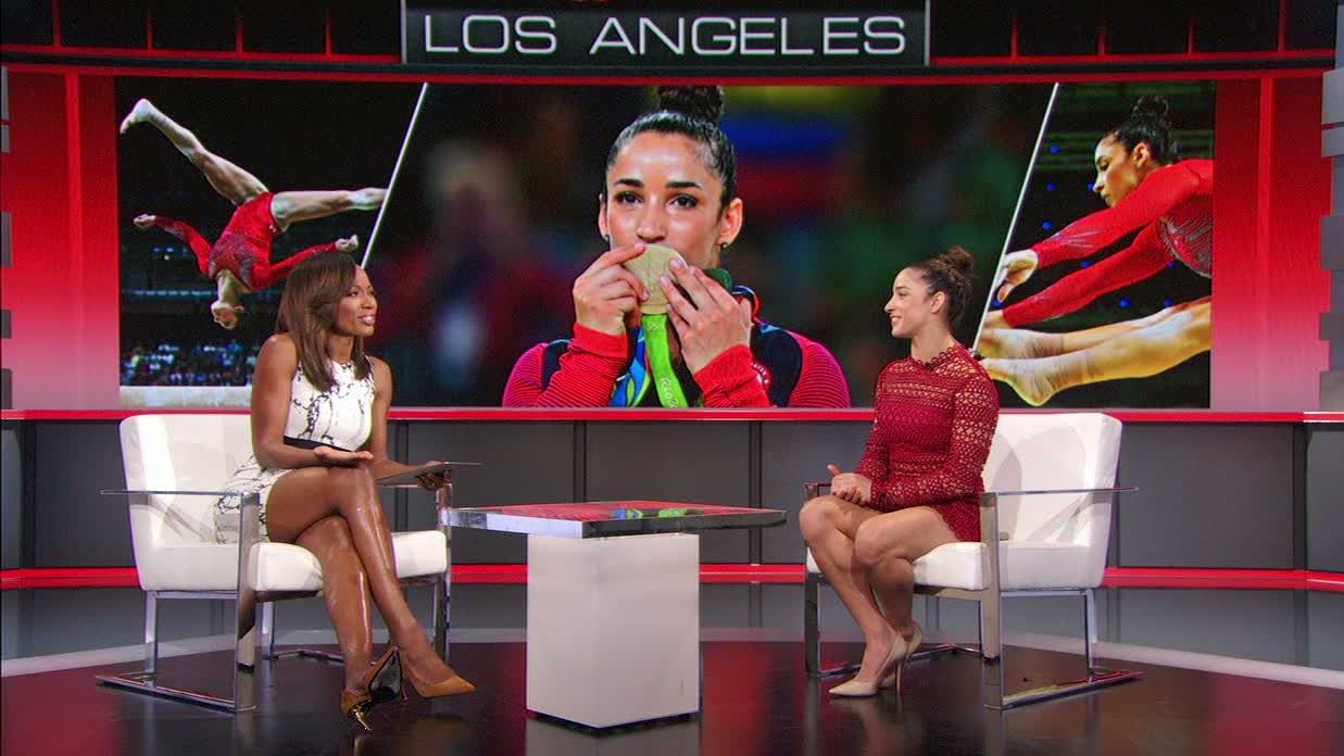 Raisman embraces being Olympic mentor - ESPN Video