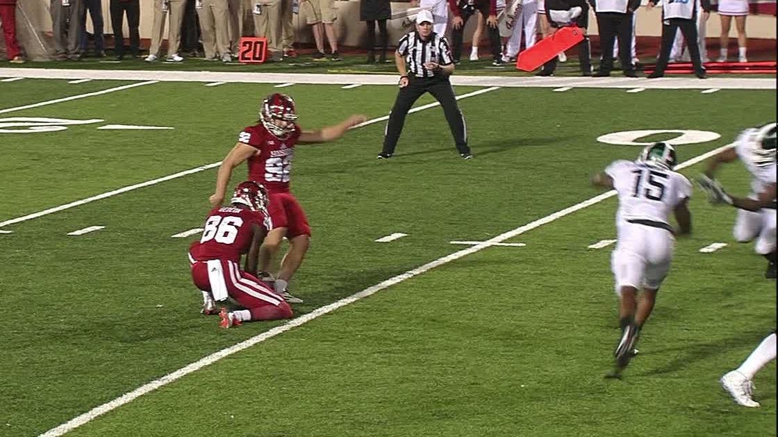 Indiana hits field goal to beat Michigan State in OT - ESPN Video