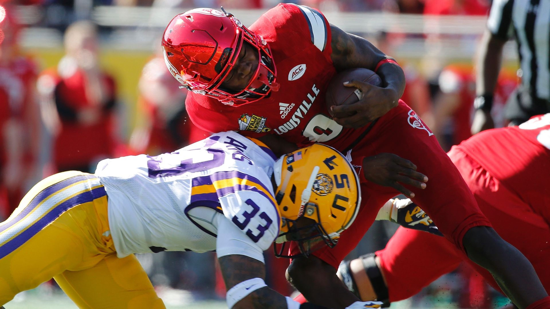 LSU handles Jackson, Louisville in Citrus Bowl - ESPN Video