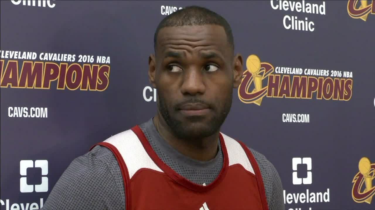 LeBron offers sympathies, prayers to Thomas family - ESPN Video