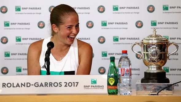 Ostapenko: This is a dream come true - ESPN Video