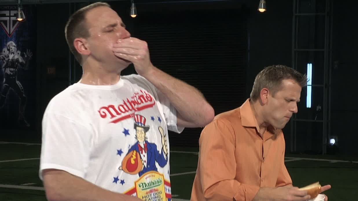 The science behind hot dog eating - ESPN Video
