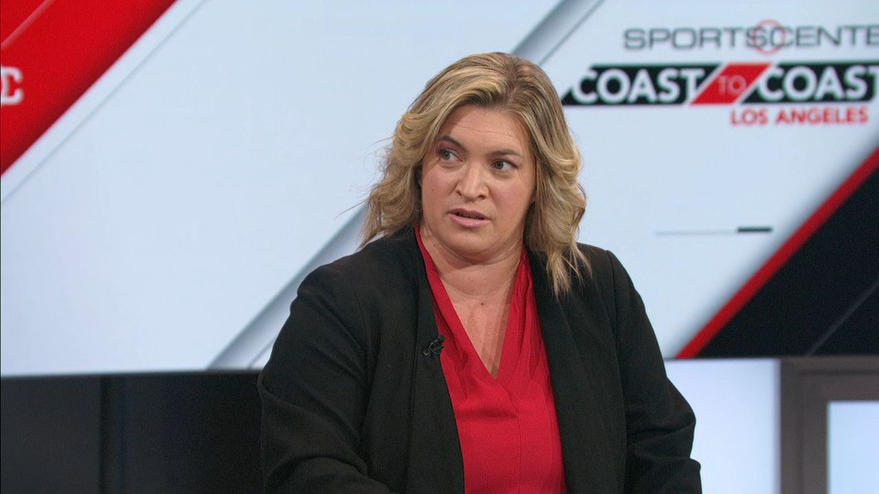 Bad blood between Jeanie and Jim Buss - ESPN Video