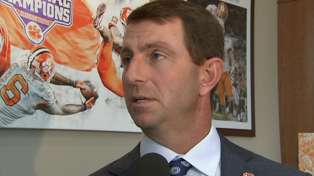 Dabo keeping fire lit under Tigers - ESPN Video