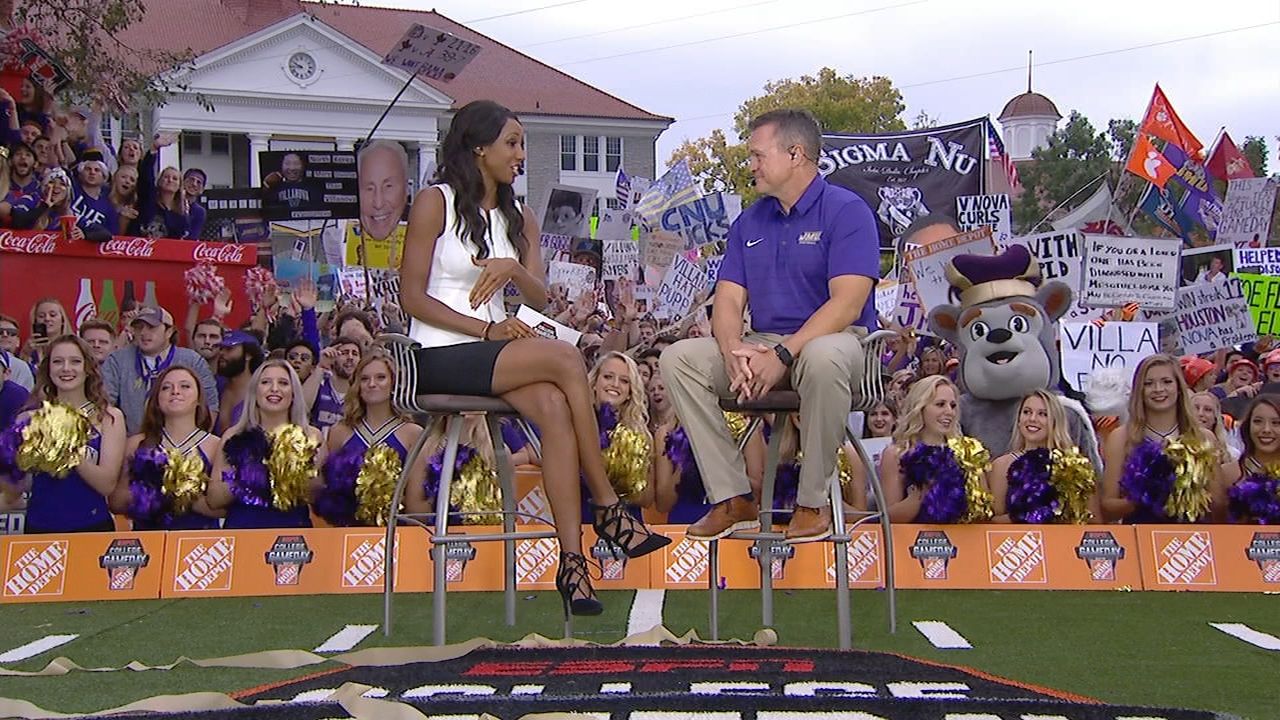 JMU coach expects a tough game against Villanova - ESPN Video