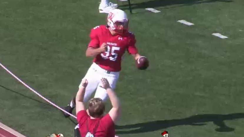 Kicker scores TD after FG is blocked - ESPN Video