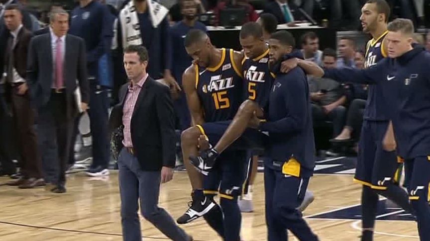 Hood carried off with calf strain - ESPN Video