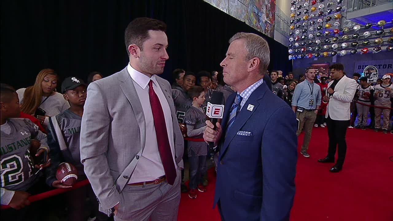 Mayfield: 'It's been a roller coaster' of a year - ESPN Video