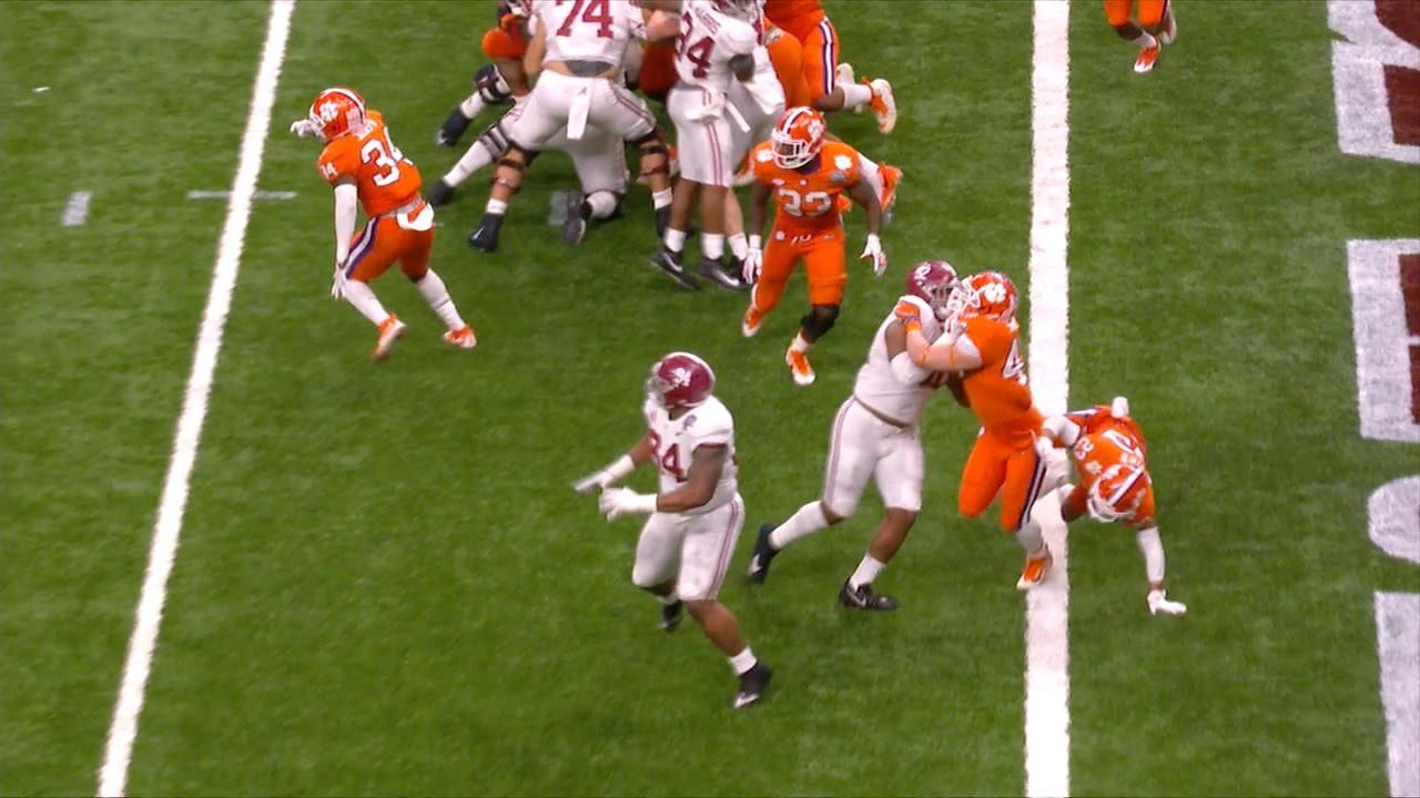 Bielema loves Alabama's touchdown to the big man - ESPN Video